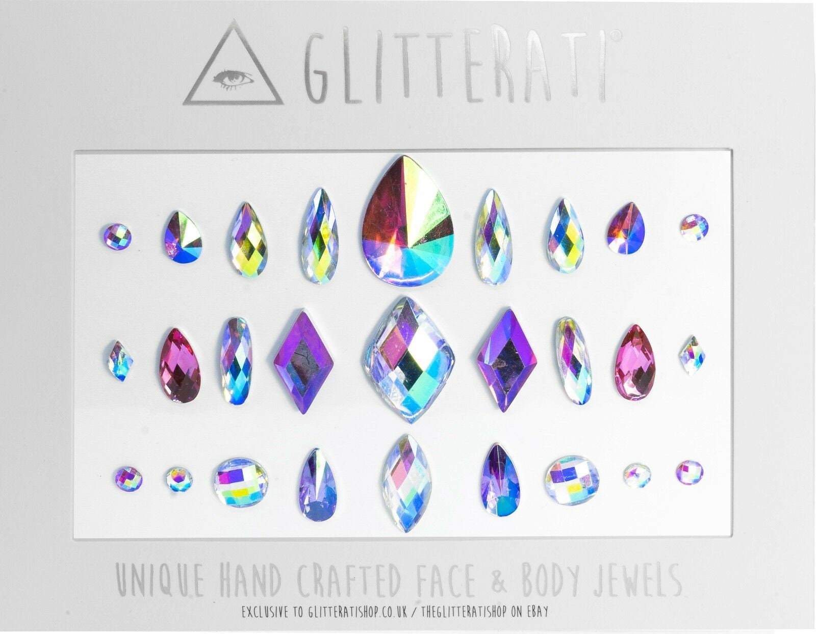 Festival Face Gems Adhesive Stick on Jewels Sticker Rave Party | Etsy UK