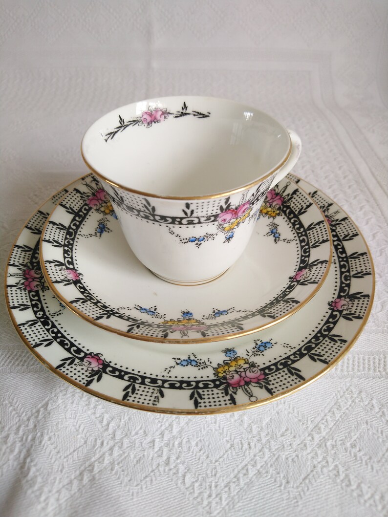 Wild Bros Early English Teaset Trio. 'nancy' Pattern - Etsy