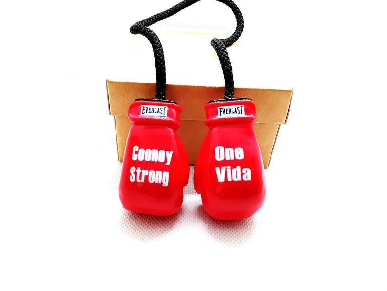 Personalized Boxing Glove Car Charm: Custom Name Boxing Gloves ...