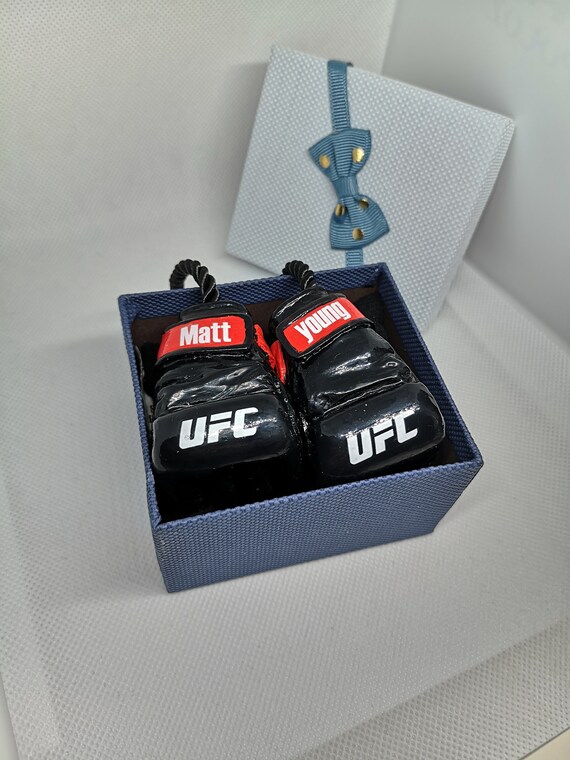 Custom MMA Fighters Gloves Gifts Car Hanging Ufc Boxing | Etsy