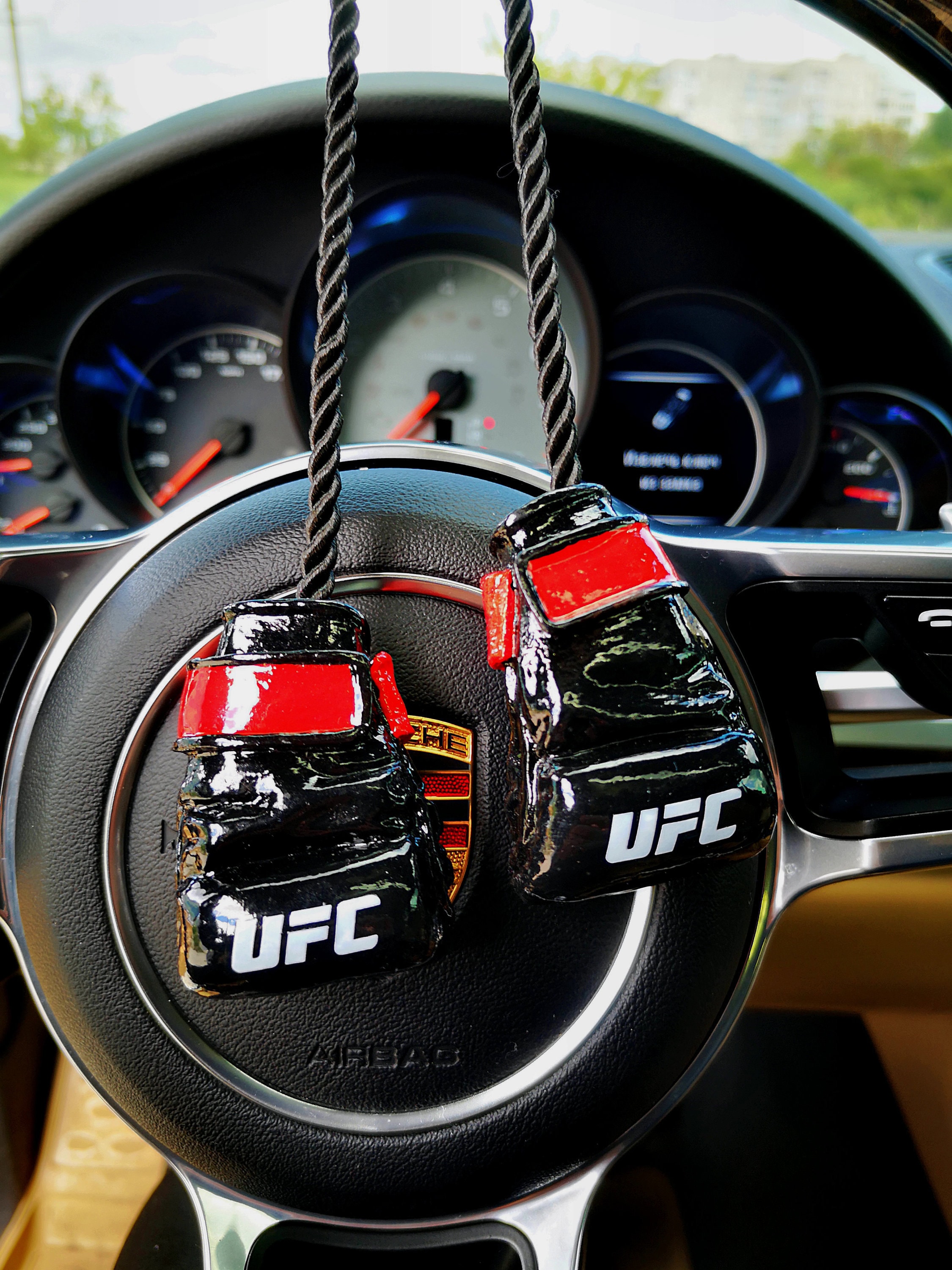 UFC Fighters Gloves Custom Boxer MMA Gifts Ufc Car Mirror - Etsy Ireland