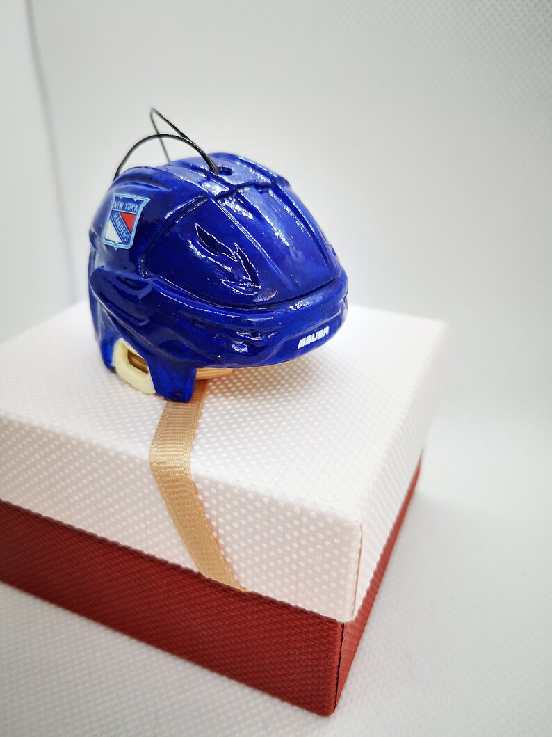 NY Rangers Helmet Custom Hockey Gifts NHL Hockey Helmet - Etsy