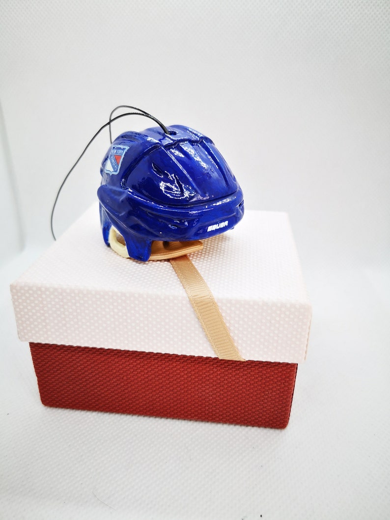 NY Rangers Helmet Custom Hockey Gifts NHL Hockey Helmet - Etsy