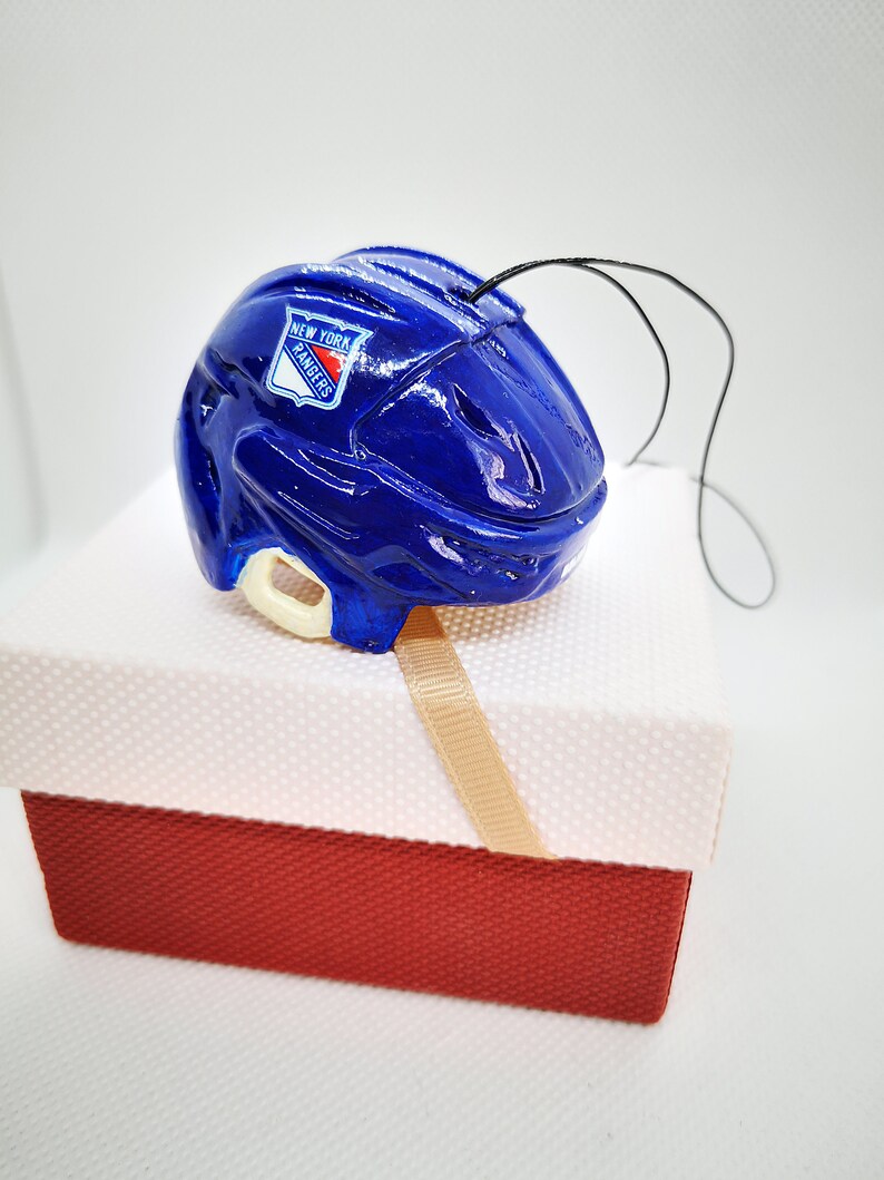 NY Rangers Helmet Custom Hockey Gifts NHL Hockey Helmet - Etsy