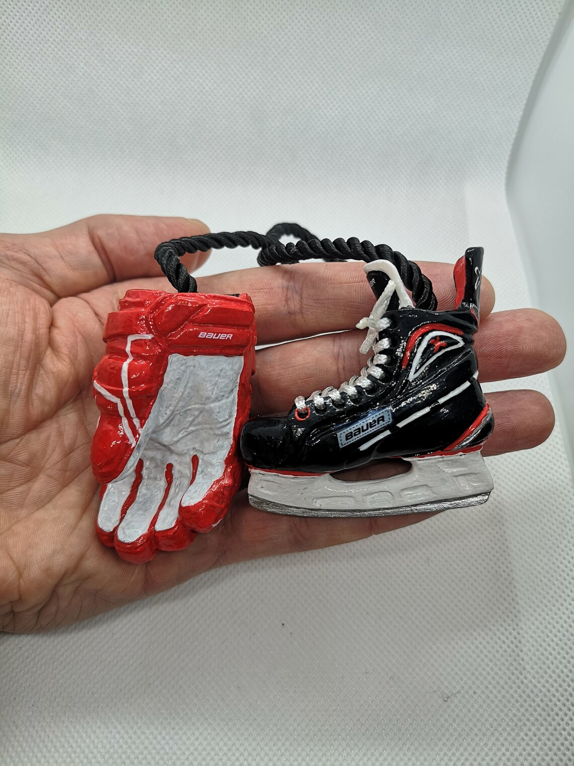 Personalized Hockey Keychain: Handmade Sculpture Plastic Sport Gift - Etsy
