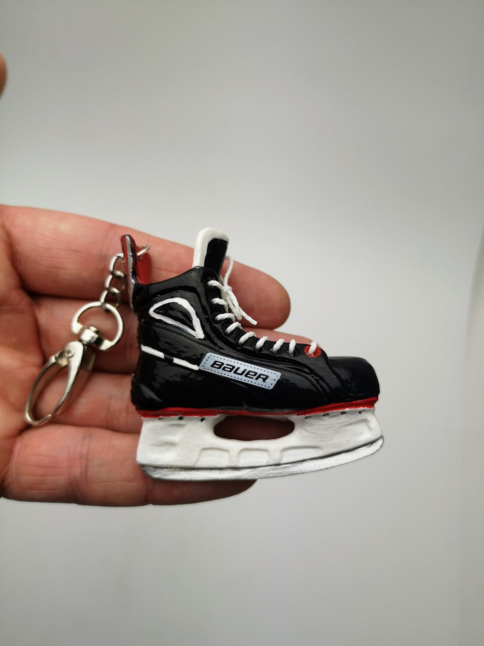 Personalized Hockey Gift Hockey Keychain Hockey Skate - Etsy Canada