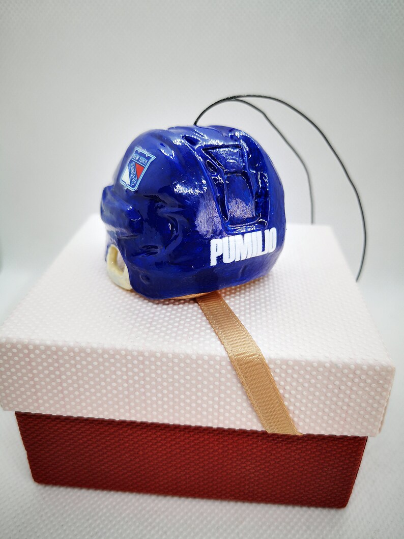 NY Rangers Helmet Custom Hockey Gifts NHL Hockey Helmet - Etsy