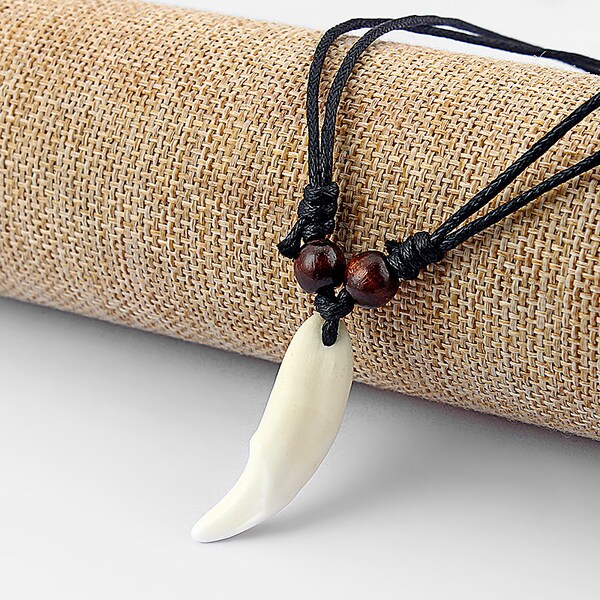 Real Wolf Tooth Necklace - Etsy