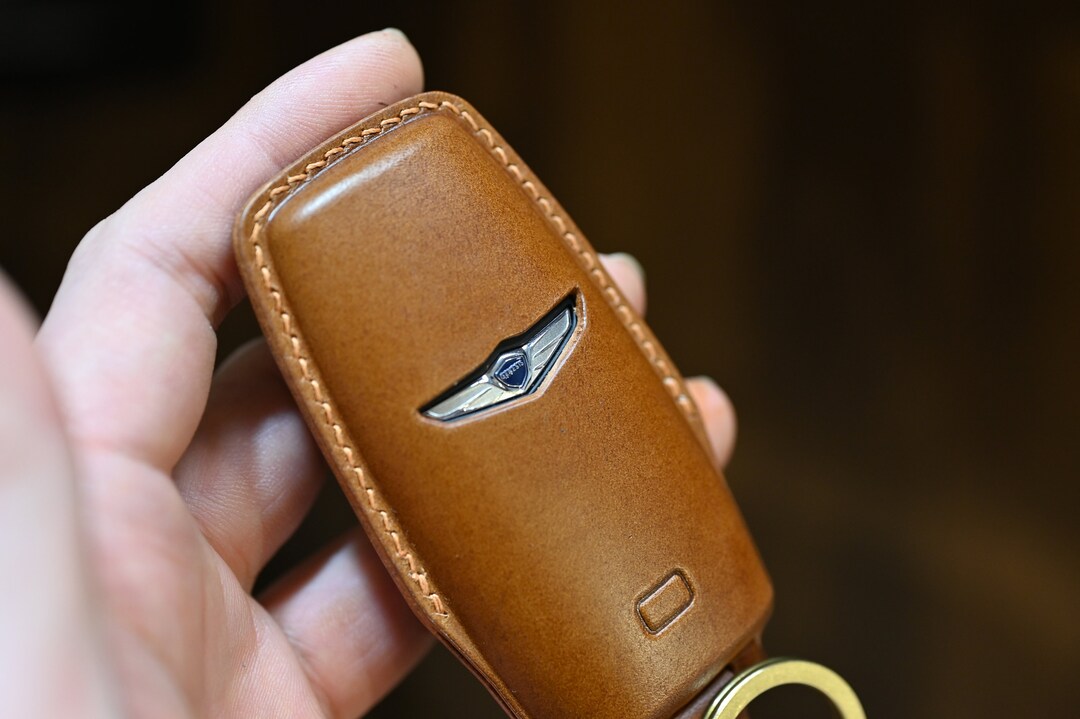Genesis Leather Key Case G90 Gv80 G70 Gv70 Gv60 - Etsy