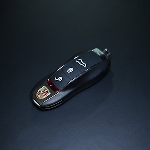 Porsche Leather Key Case Macan & Old Cayenne 911 Panamera Smart Key - Etsy