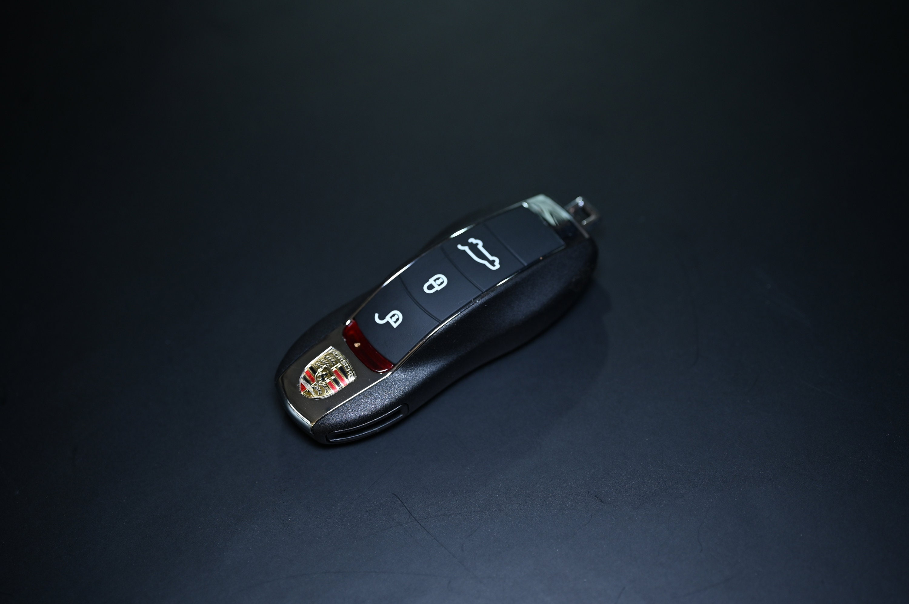 Porsche Leather Key Case New Macan & Old Cayenne 911 Panamera Taycan ...