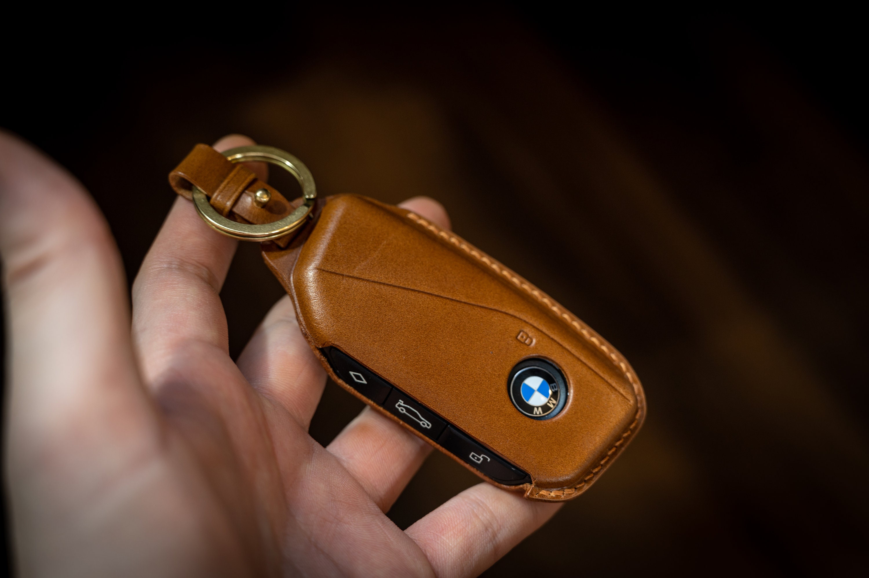 BMW Lci Leather Key Case X5 X6 X7 XM IX X1 I7 - Etsy
