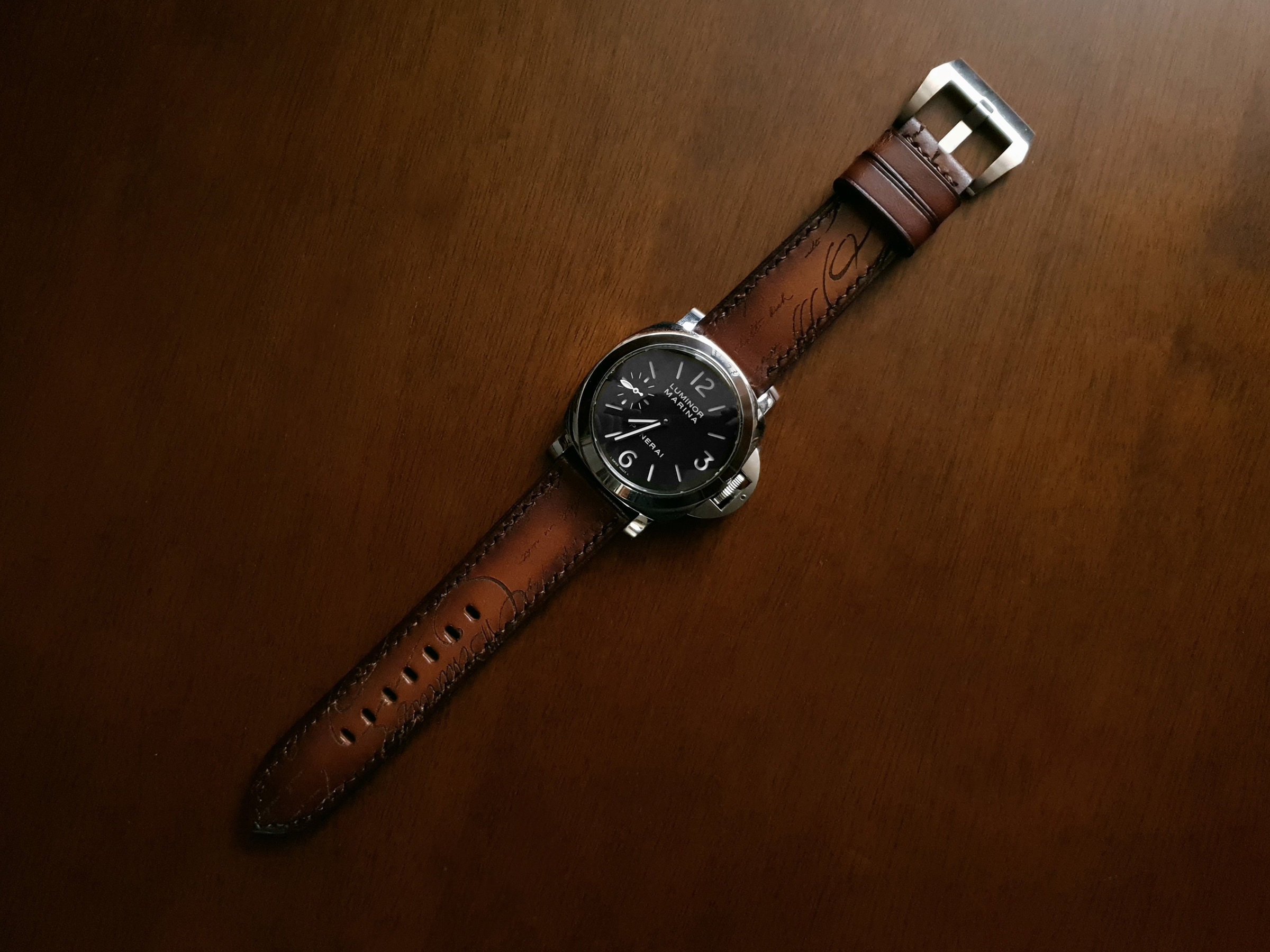 Buttero Patina Watch Strap, 20mm , 22mm. 24mm 26mm Watch Band / Brown ...