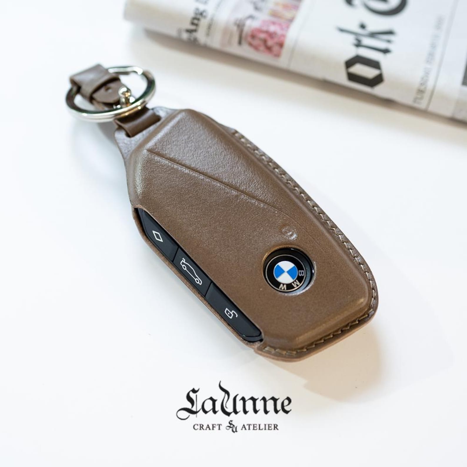 BMW Lci Leather Key Case X5 X6 X7 XM IX X1 I7 - Etsy