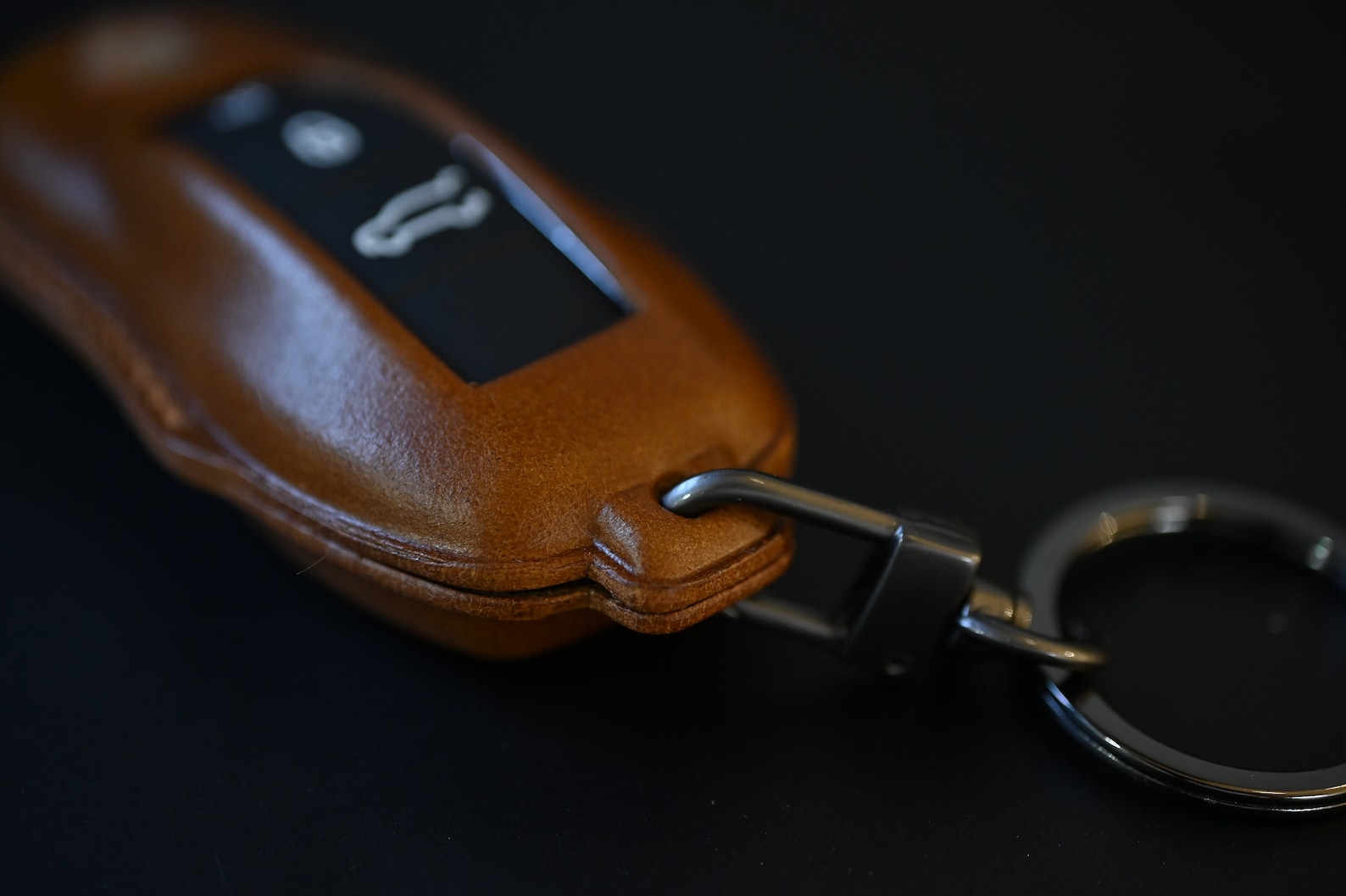 Porsche Leather Key Case Macan & Old Cayenne 911 Panamera Smart Key - Etsy
