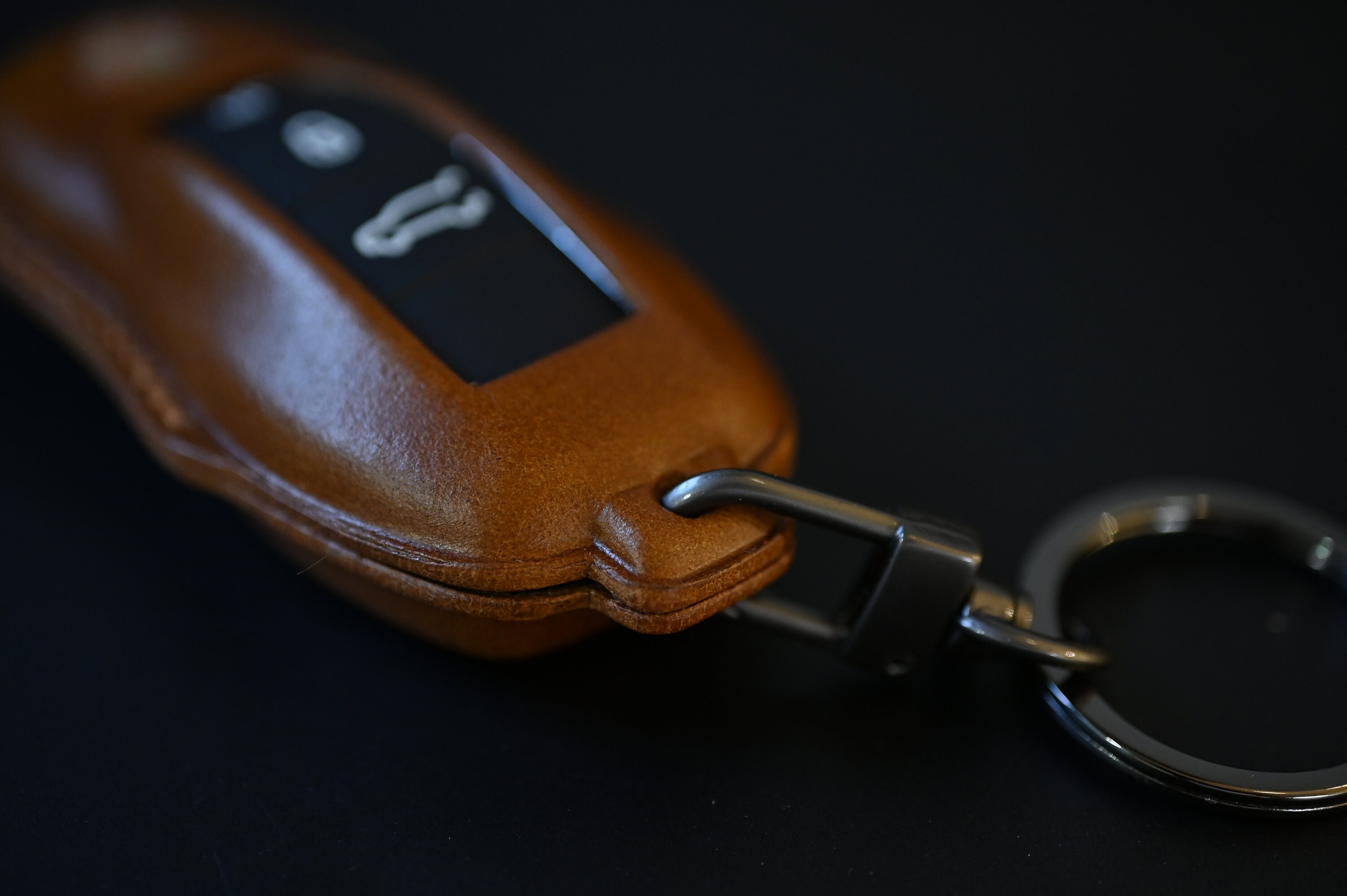 Porsche Leather Key Case New Macan & Old Cayenne 911 Panamera Taycan ...