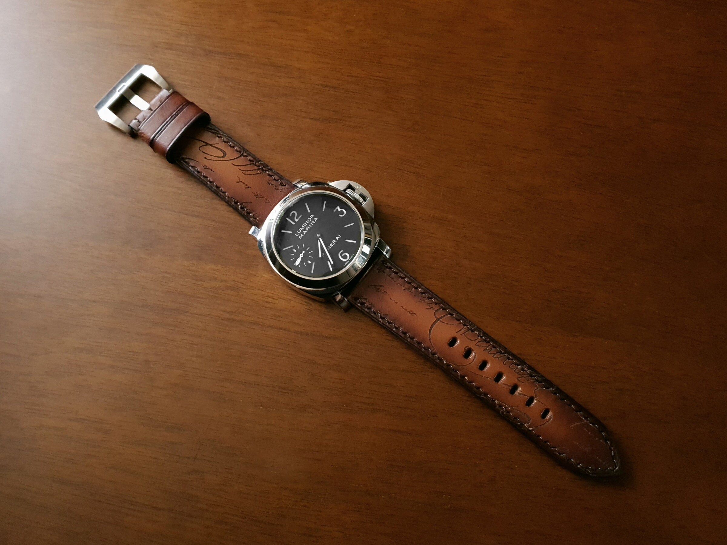 Buttero Patina Watch Strap, 20mm , 22mm. 24mm 26mm Watch Band / Brown ...