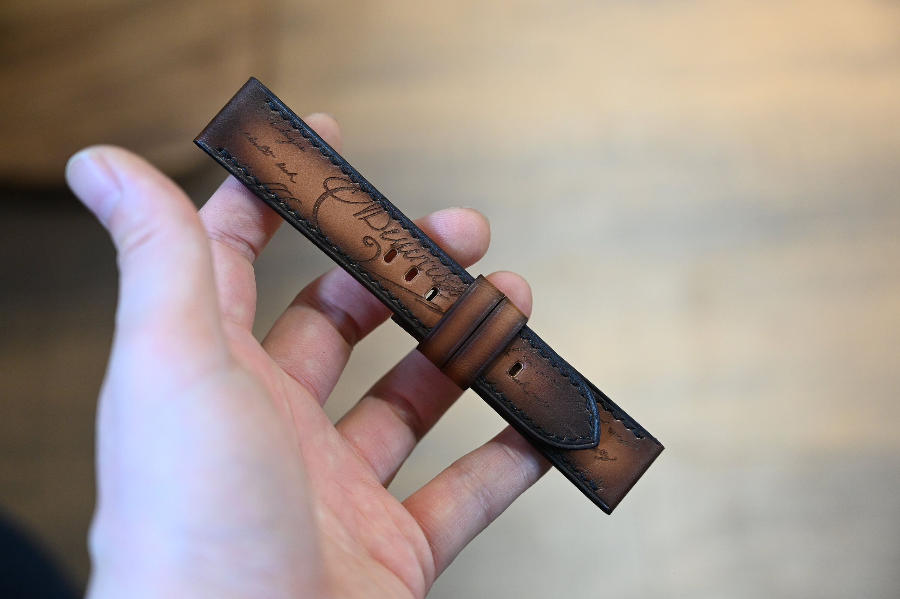 Buttero Patina Watch Strap, 20mm , 22mm. 24mm 26mm Watch Band / Brown ...