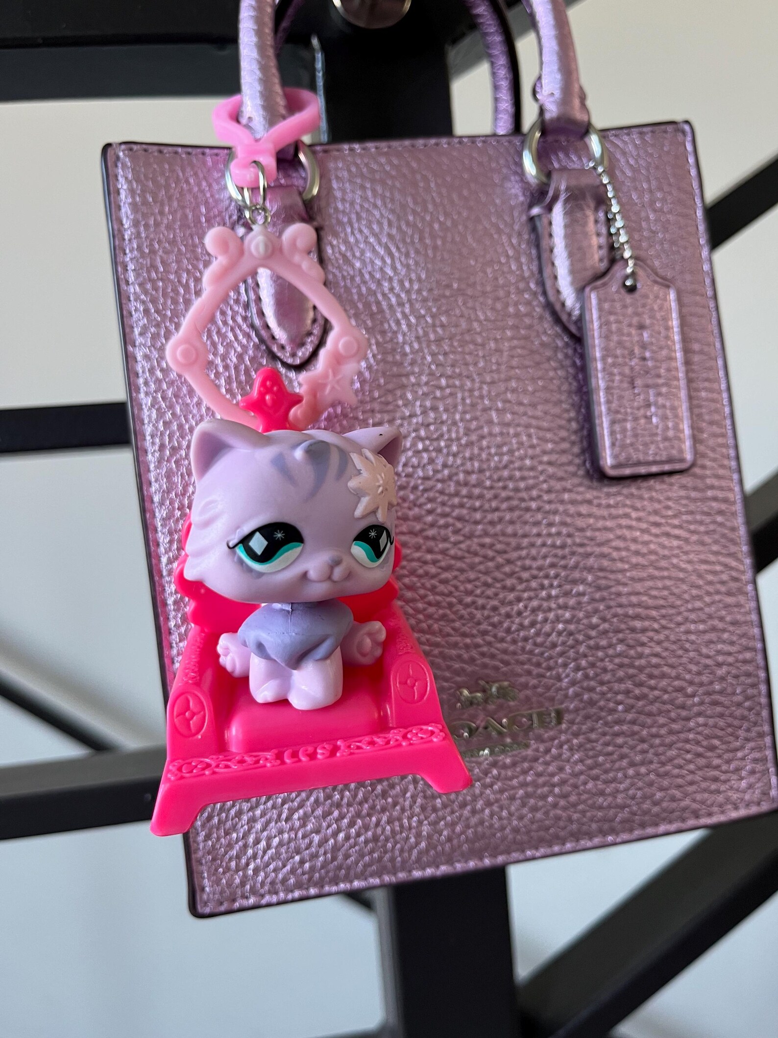 Upcycled Littlest Pet Shop Purse Charm – 2008 LPS Happy Meal Toy ...