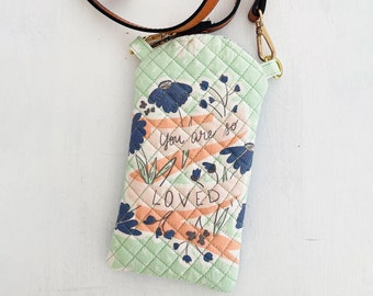 Quilted Phone Bag - Etsy