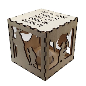 Lord of the Rings Wooden Light Box - LOTR Character Shadow Display ...