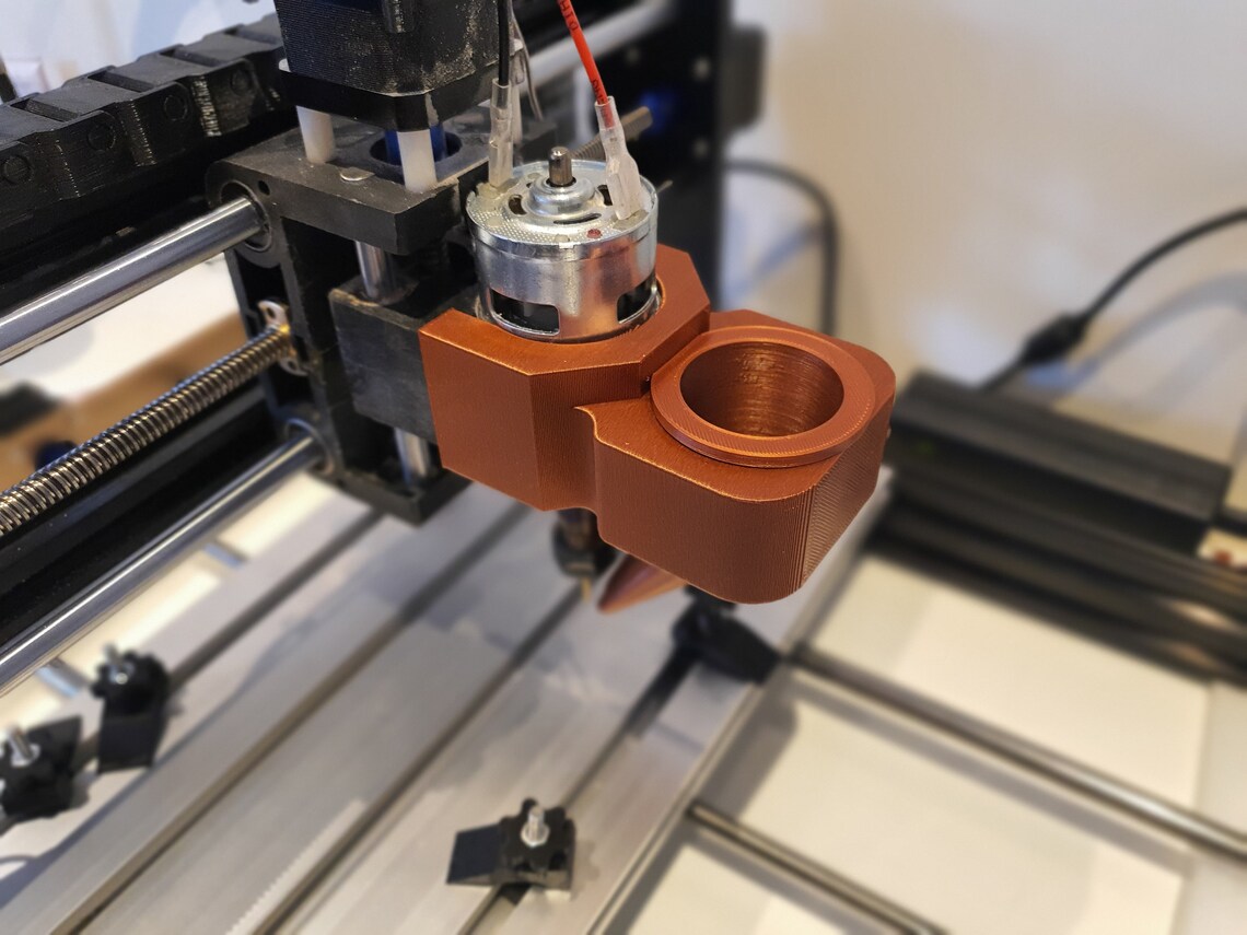 CNC 3018 Pro Sainsmart Upgrade Dust Shoe, Dustshoe, Dust Collector, Bit ...