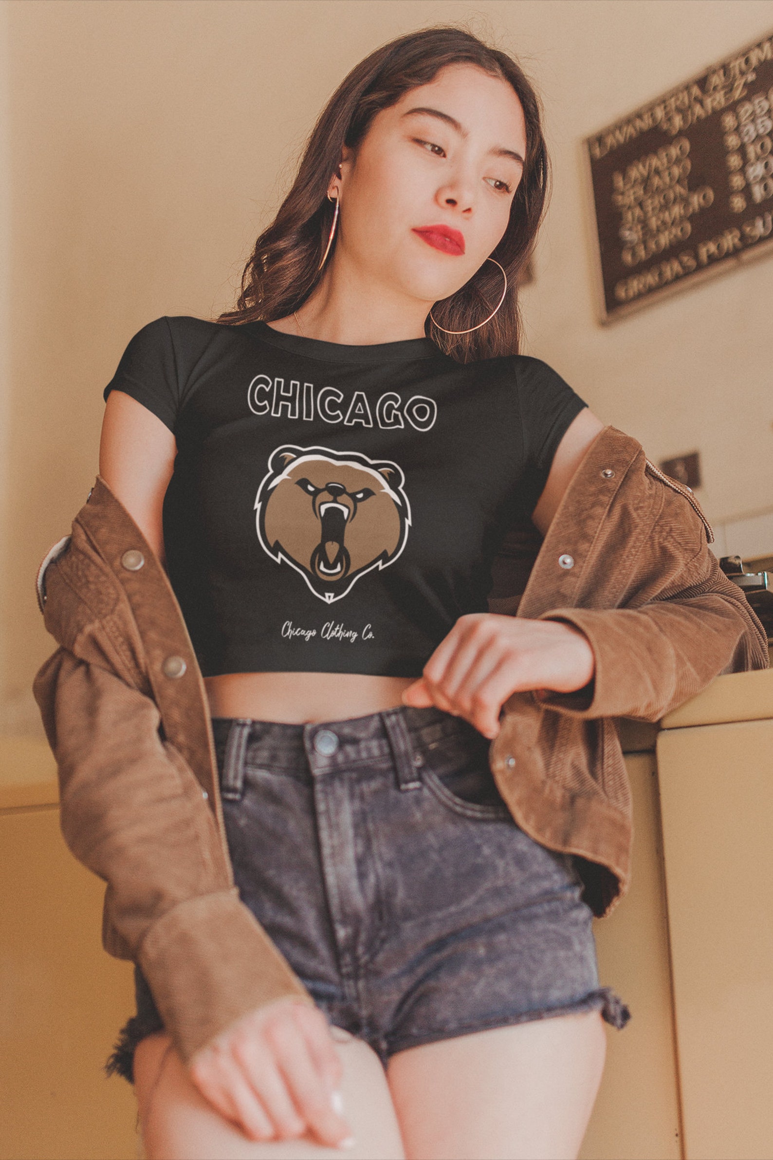 Sexy Bears Crop Top Chicago Home Chicago Gift - Etsy