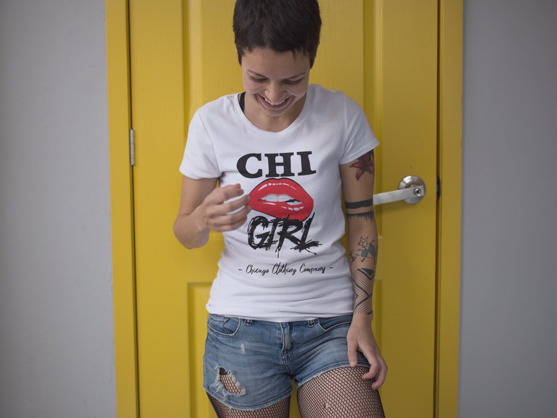 Women Chicago Shirt, Chi Girl Soft Style T-shirt, Chicago Shirt for ...