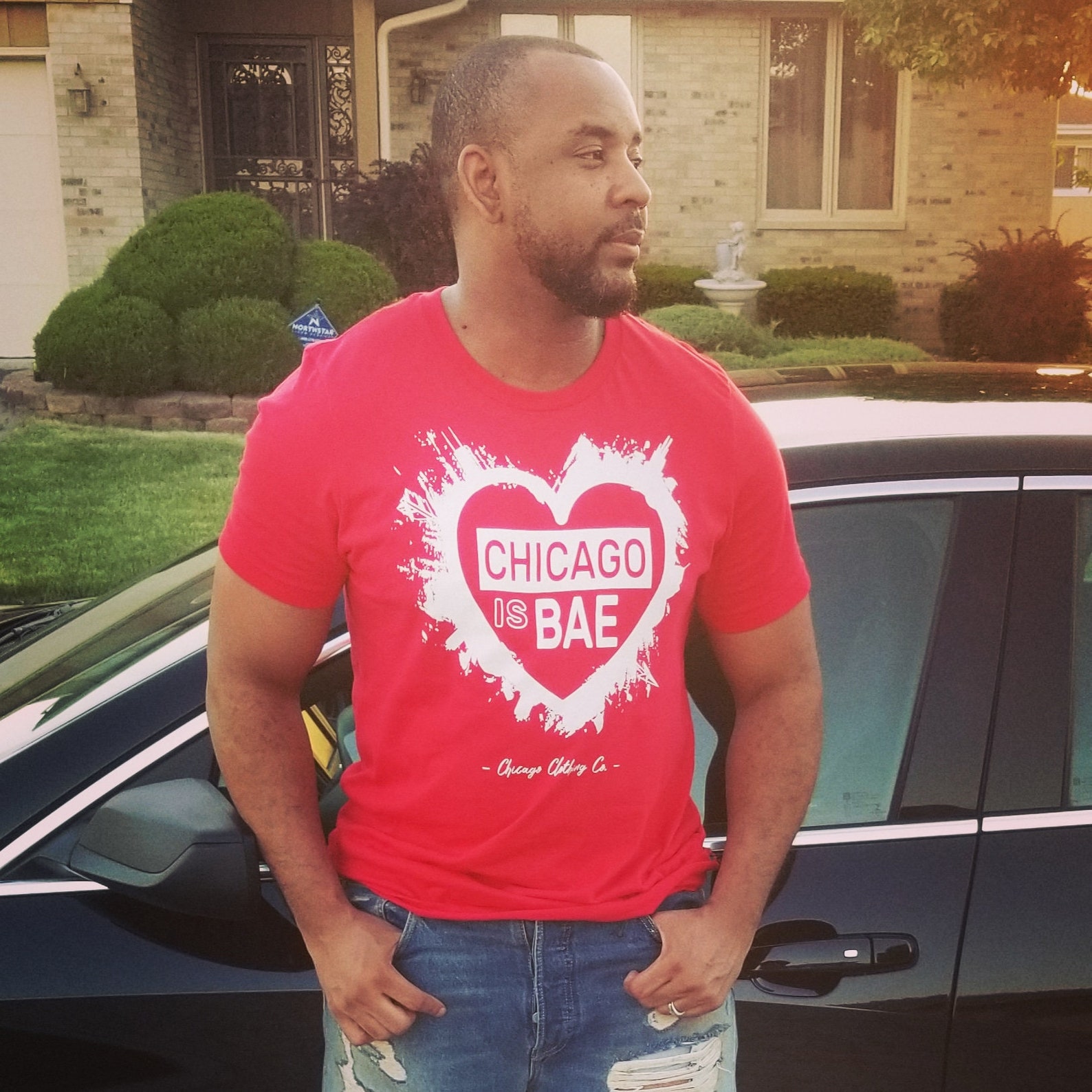 Chicago is Bae Unisex T-shirt, Chicago Home, Chicago Love, Chicago Gift ...