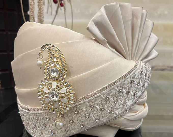 Wedding Turban | Safa for Indian Wedding | Royal Wedding Safa Turban ...