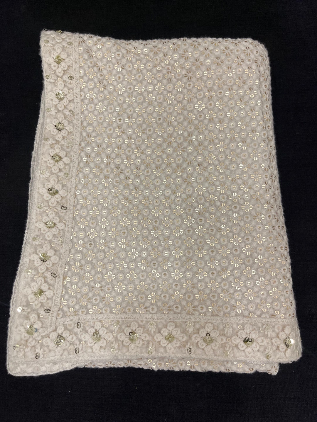 Men Stole | White Stole(dupatta) for Sherwani for Wedding Purpose ...