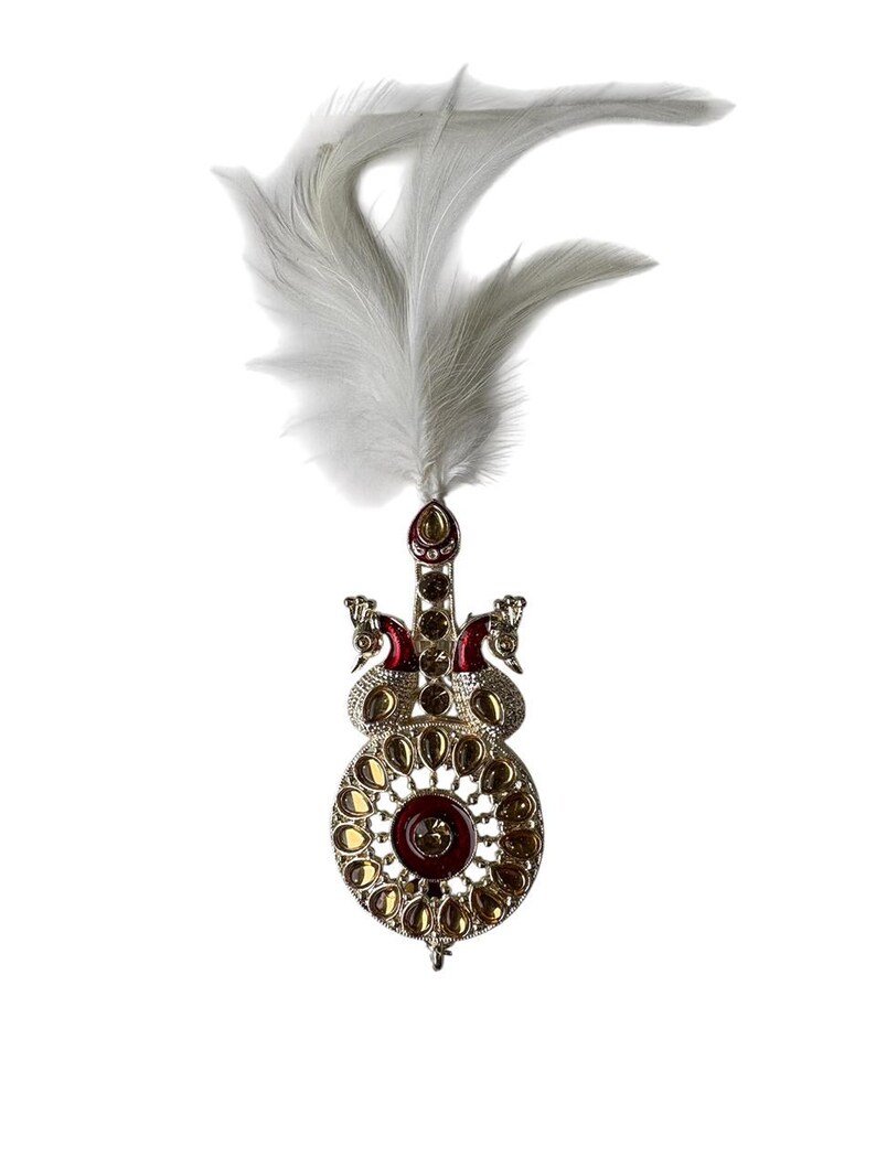 Indian Wedding Kalangi for Groom | Kilagi With/without Feather Broach ...
