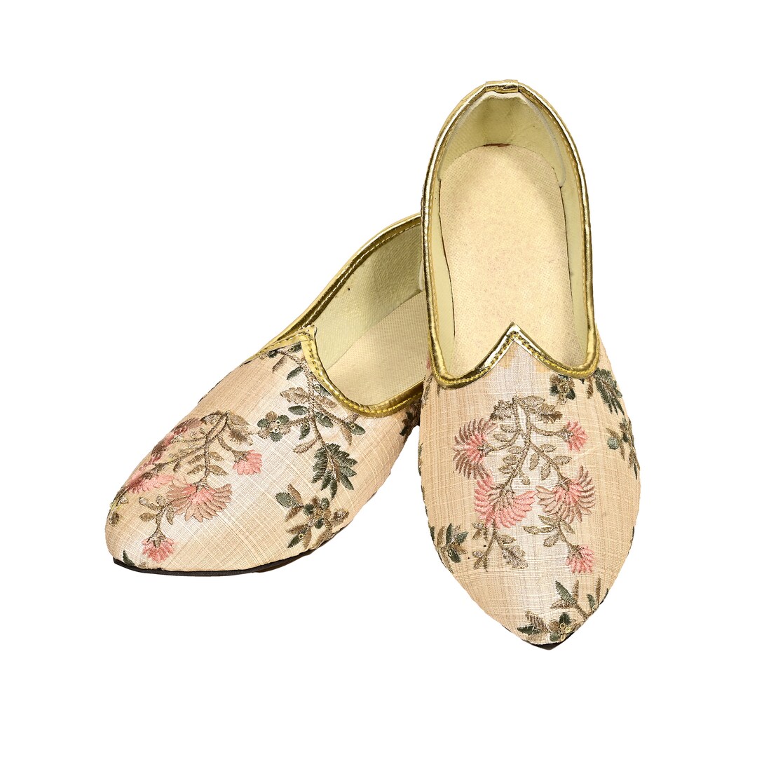 Mojari Juttie Mens Handmade Ethnic Men's Mojari / Jutiya / Flat Shoes ...