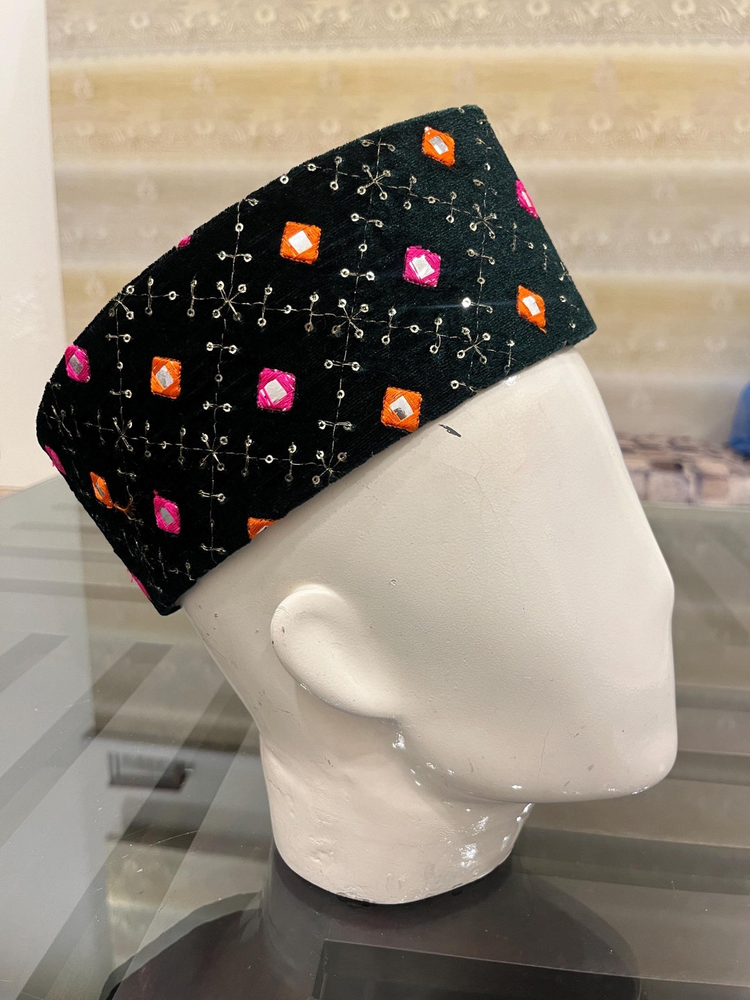 African Hats Men | Black African Native Hat Kente Hat African Print Hat ...
