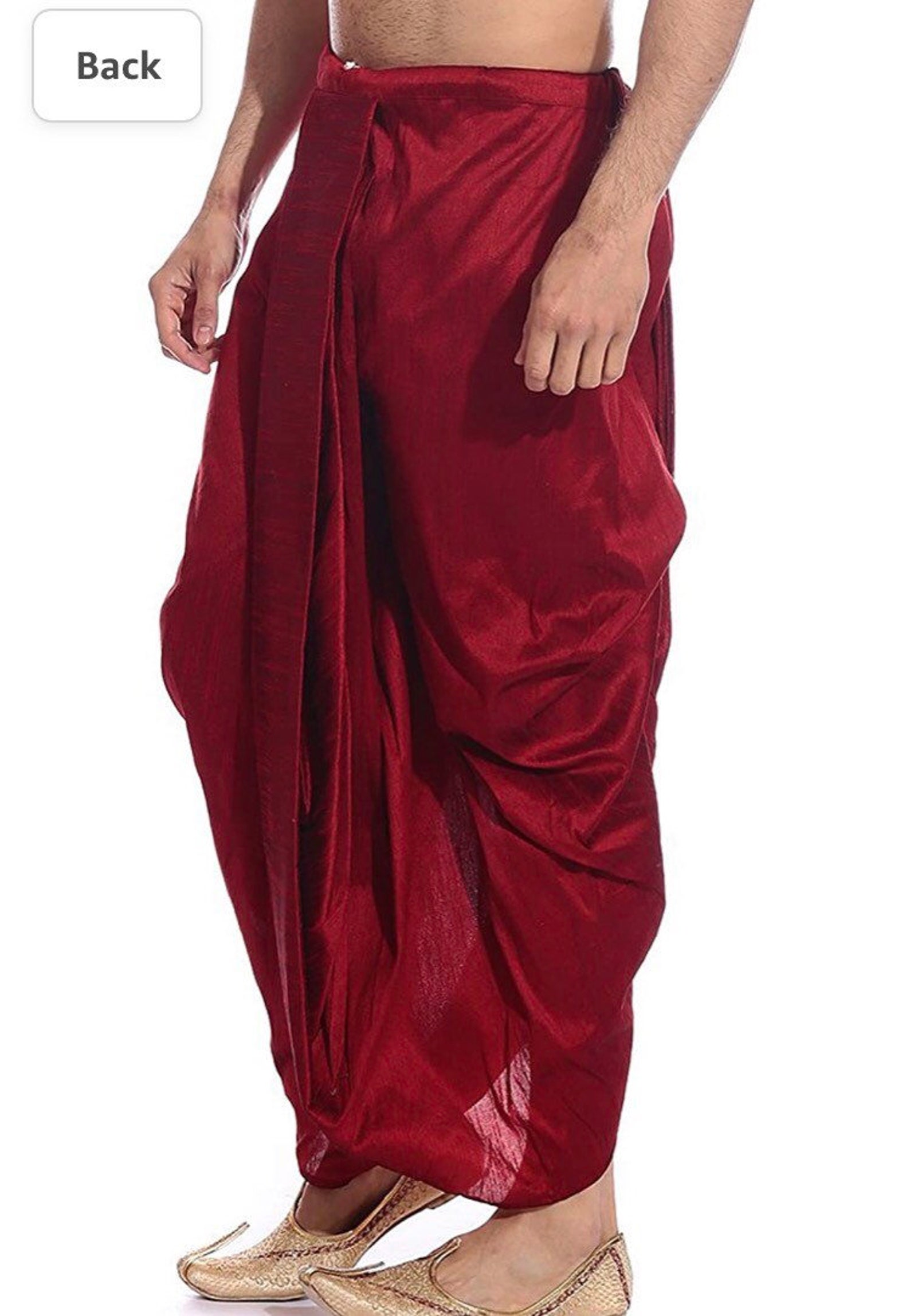 Dhoti Silk Material Dhoti Party Wear Dhoti Stretchable | Etsy