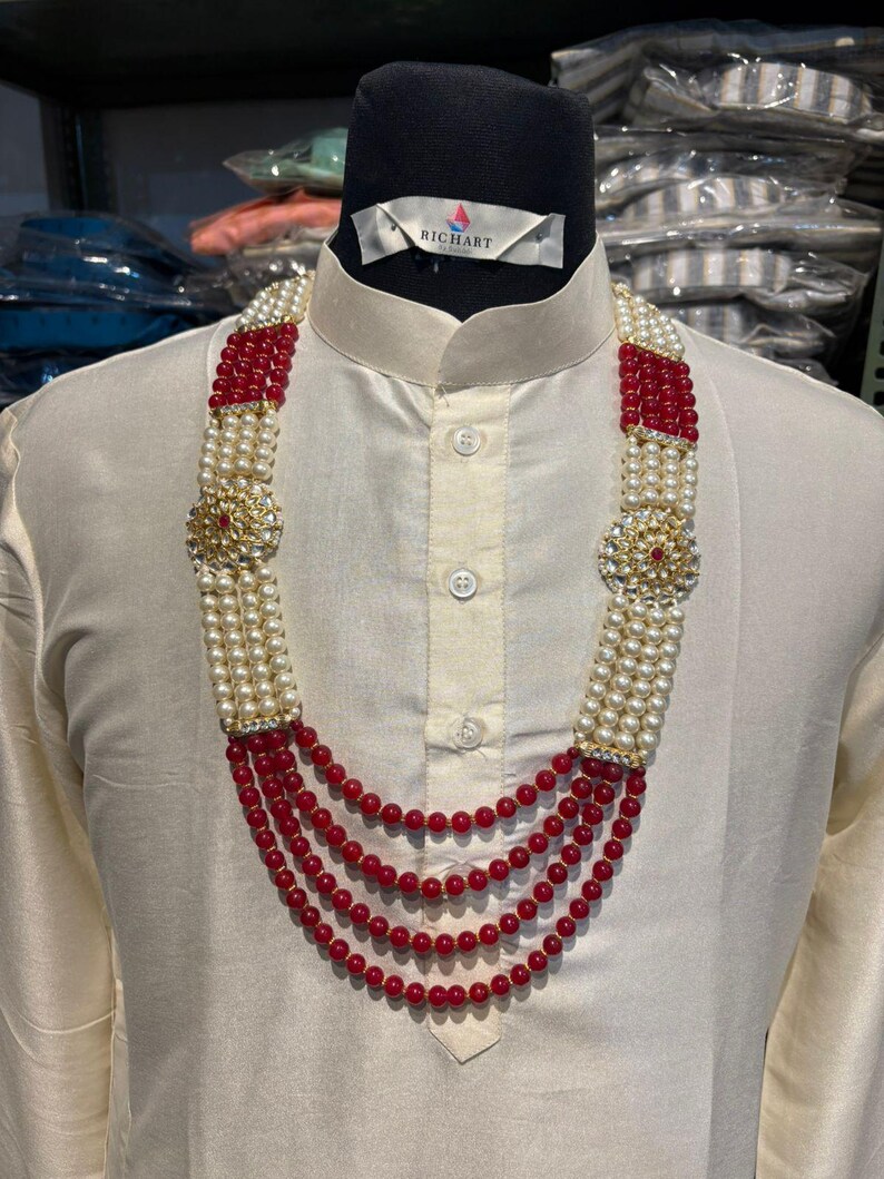 Groom Necklace Sherwani Designer Groom Necklace , Dulha Necklace ...