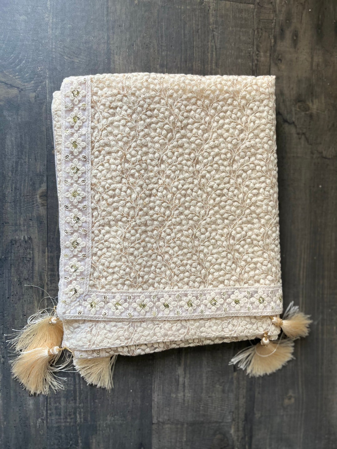 Men Stole White Stoledupatta for Sherwani for Wedding - Etsy