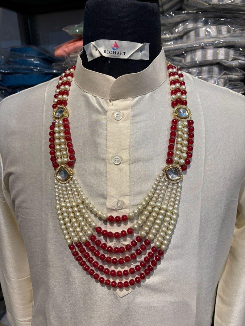 Groom Necklace Sherwani Designer Groom Necklace , Dulha Necklace ...