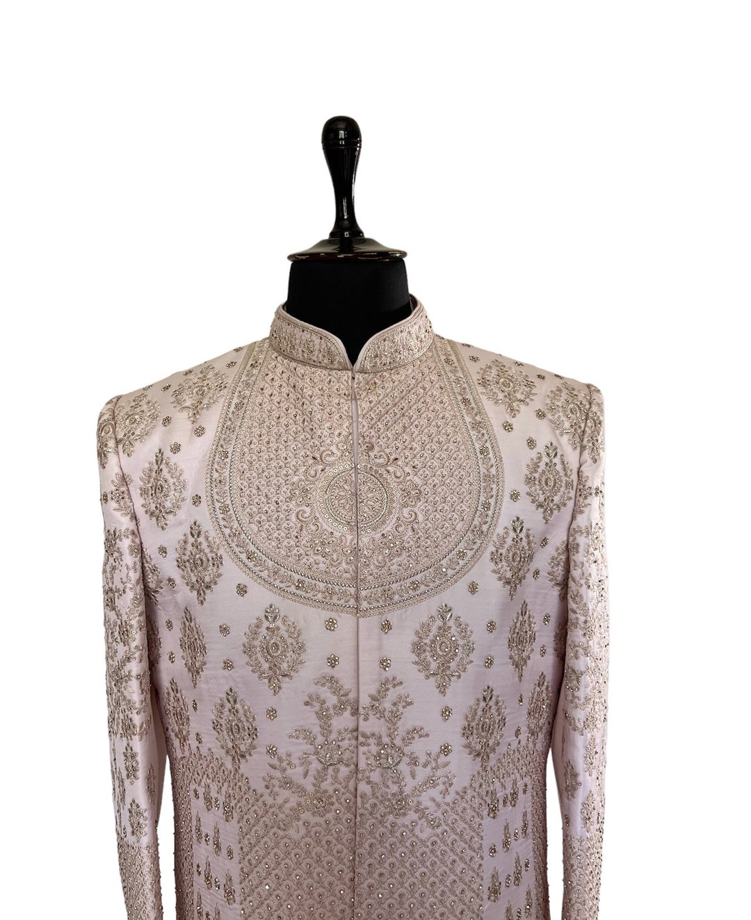 Handwork Embroidery Sherwani Indian Sherwani Wedding Sherwani Mens ...