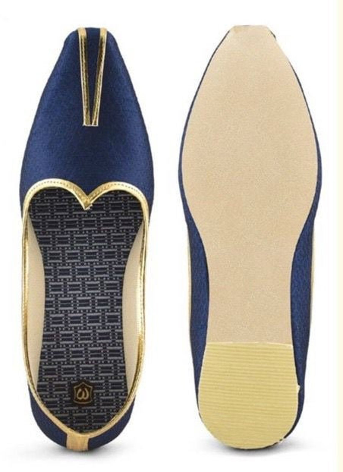 Punjabi Juttie White Colour Handmade Ethnic Men's Mojari / Jutiya ...