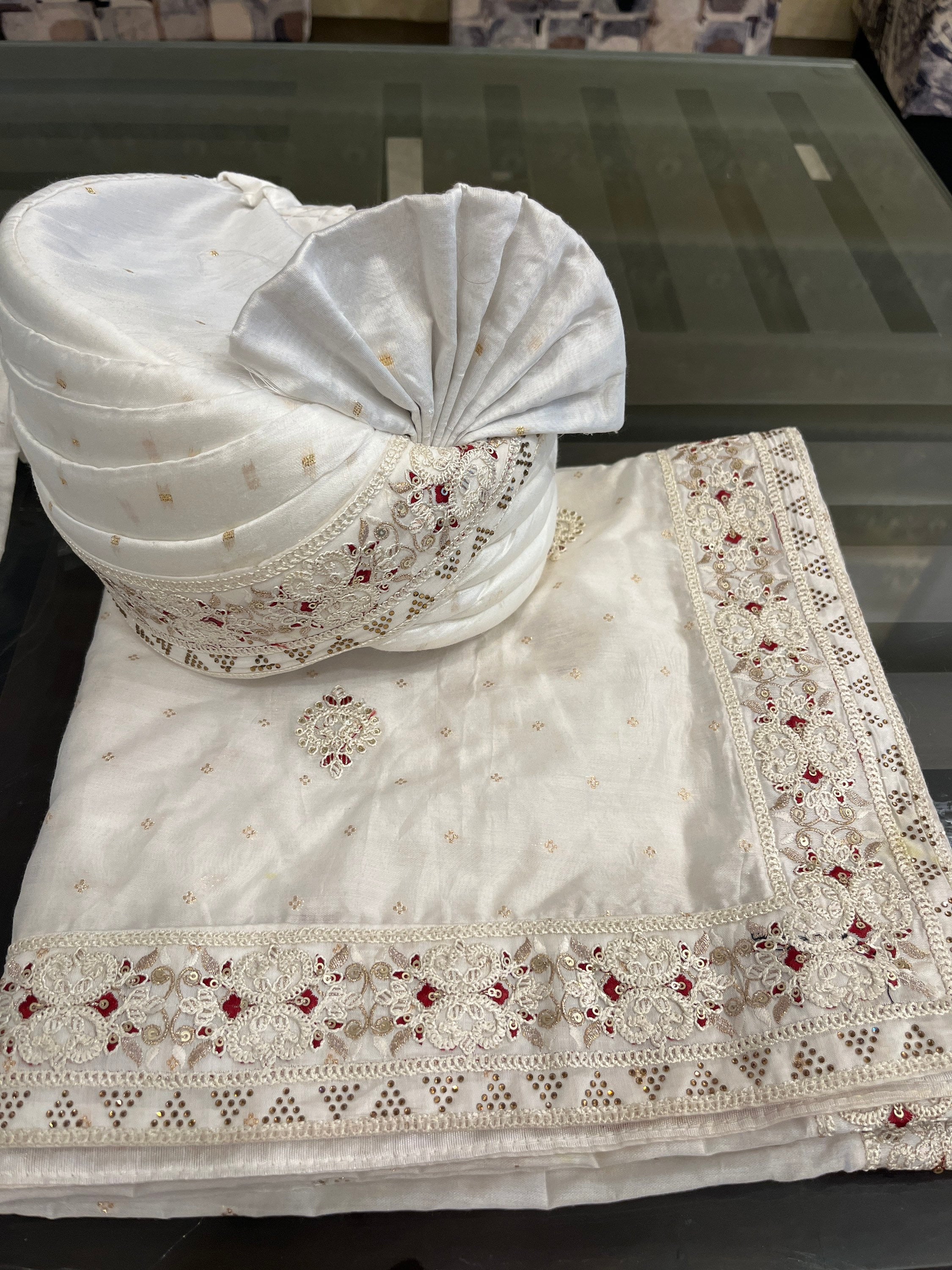 Wedding Turban Safa for Indian Wedding Royal Wedding Safa - Etsy