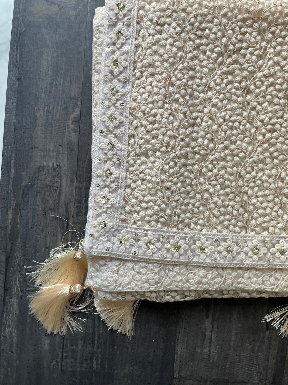 Men Stole White Stoledupatta for Sherwani for Wedding - Etsy