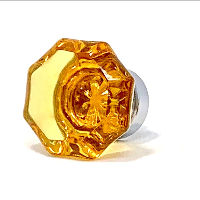 Amber Glass Knobs - Etsy