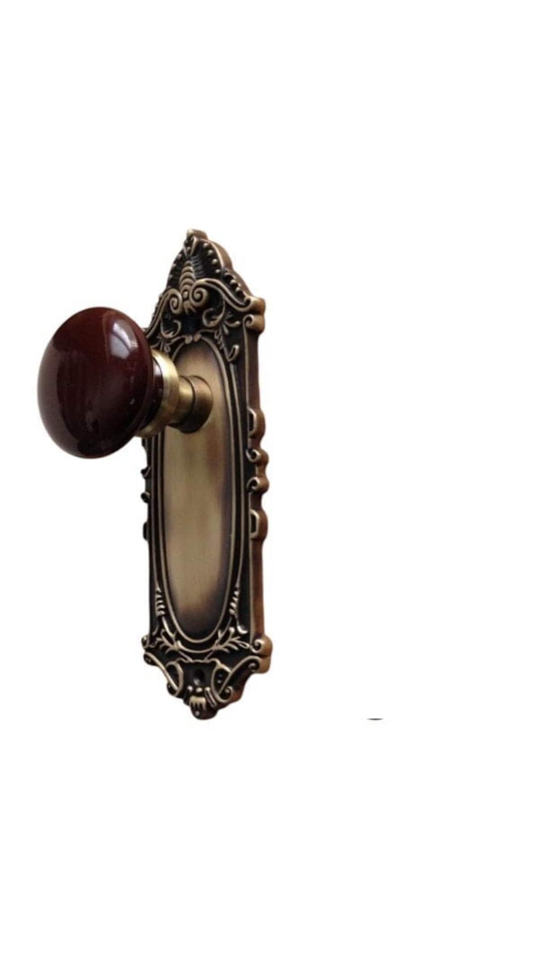 Rousso's Reproductions Victorian Style Dummy Backplate With Porcelain ...