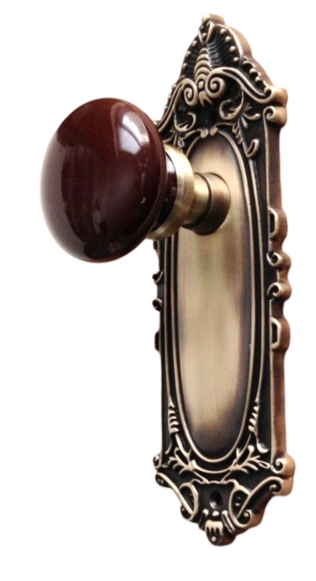 Rousso's Reproductions Victorian Style Dummy Backplate With Porcelain ...