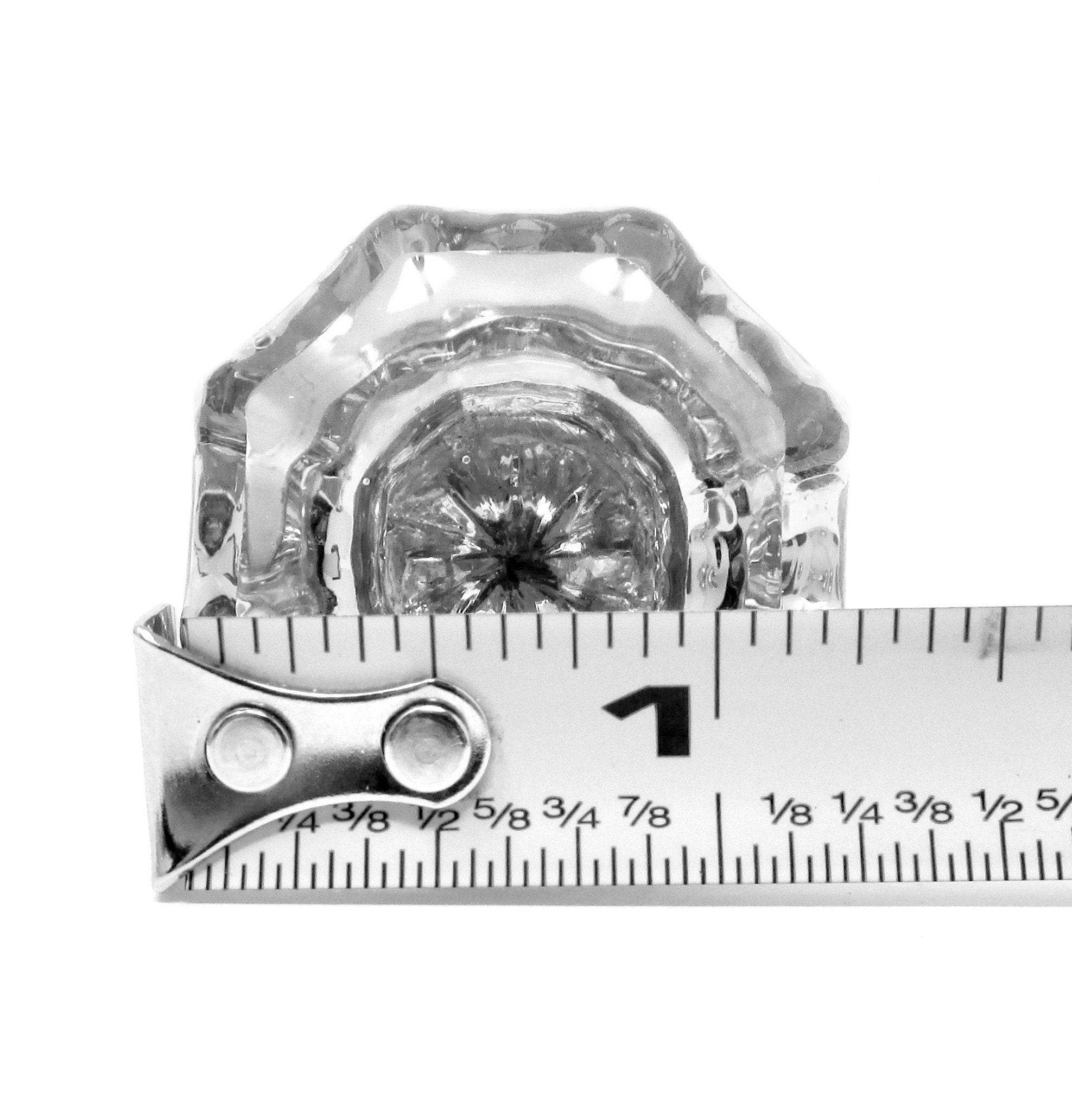 Rousso's Reproductions Knob Pulls 0500-AB4: Clear Glass - Etsy