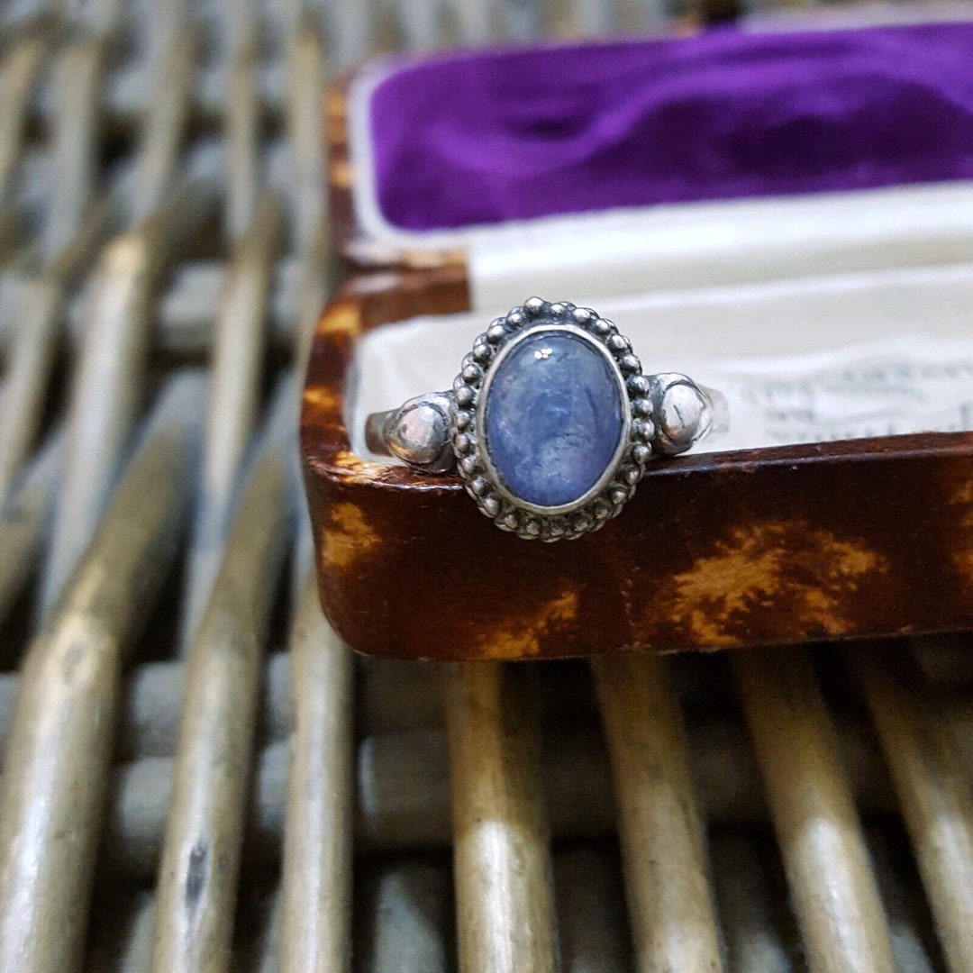 925 Sterling Silver Ring, Natural Tanzanite Gemstone, D'joy 925, Size P ...