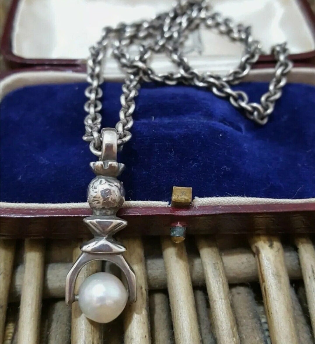 925 Sterling Silver Necklace, Tahitian Pearl, Kara Varian Baker 925, KVB - Etsy