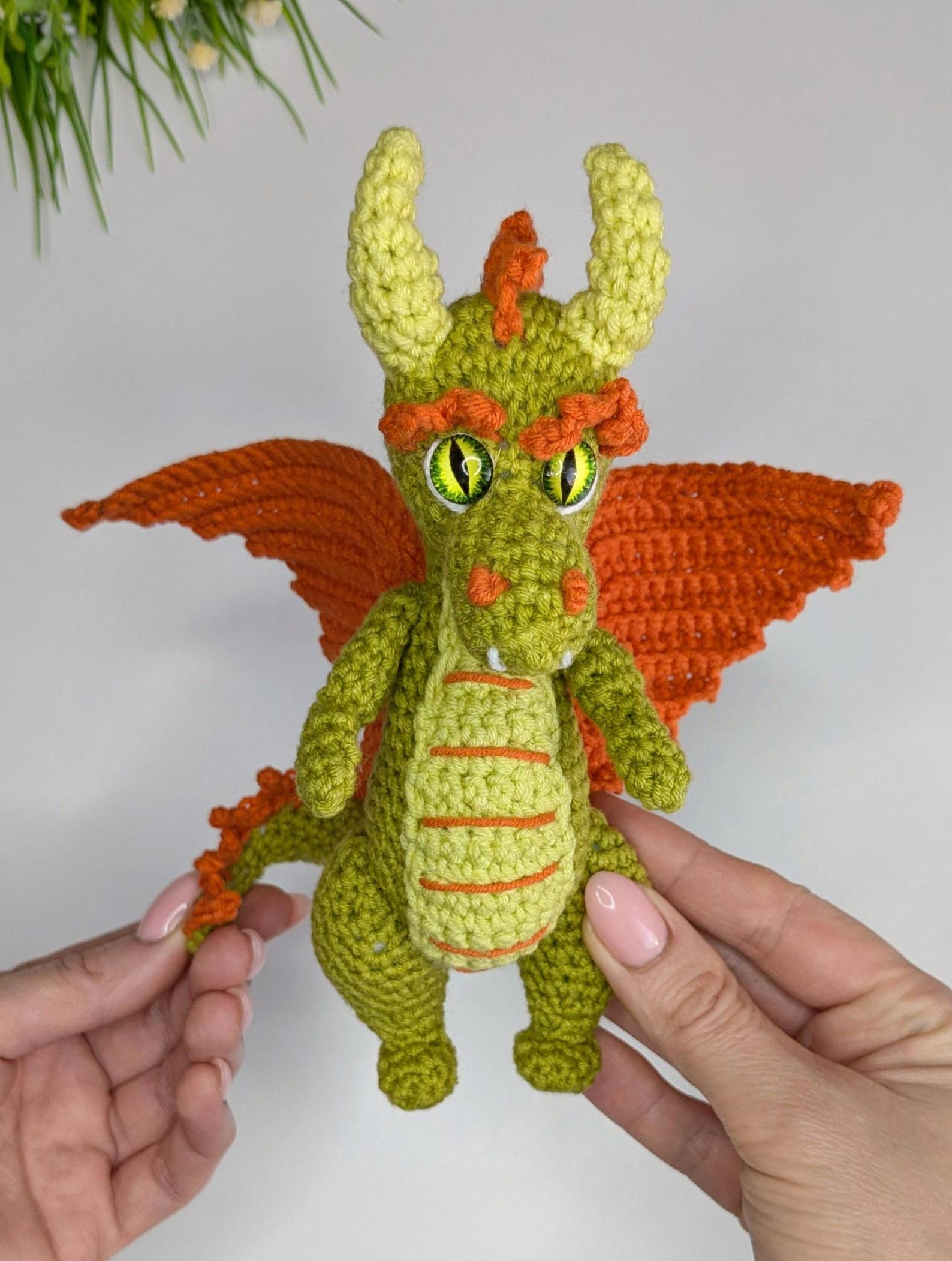 Gustav the Dragon Crochet Pattern, Amigurumi Dragon Pattern - Etsy