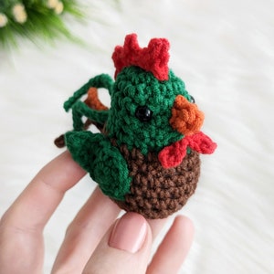Rooster Amigurumi Pattern, Crochet Chicken, Bird Crochet Pattern ...